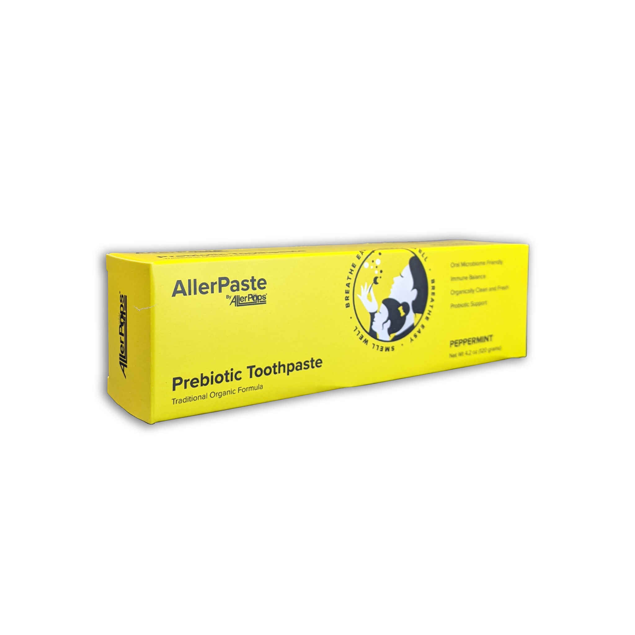 AllerPops Prebiotic Toothpaste - Natural prebiotic for lasting nasal ...